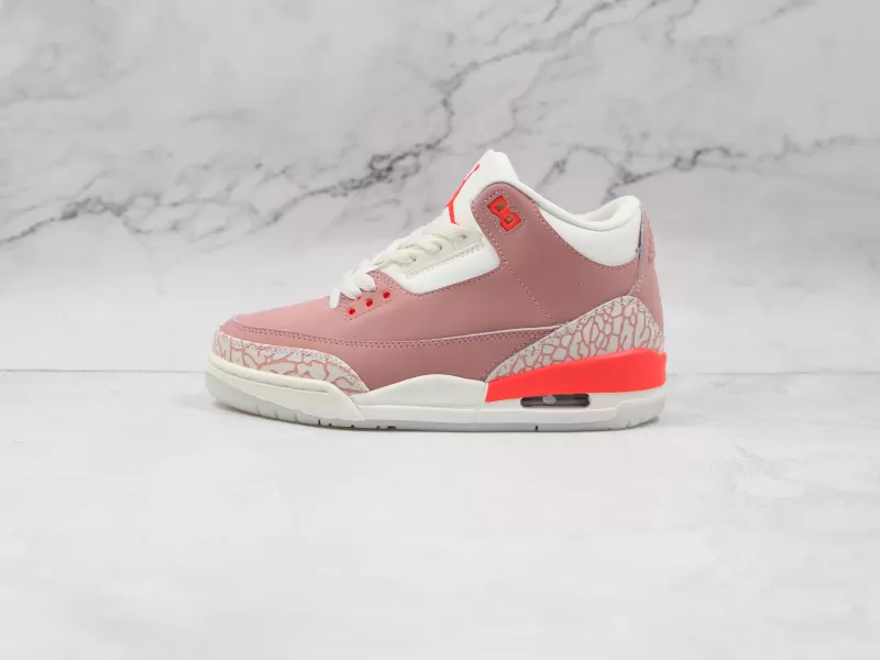 Nike Air Jordan 3 "Rust Pink" Modelo 102H Modo Zapatillas | zapatillas ...